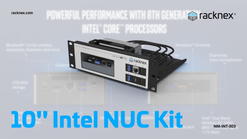 10 inch Intel NUC Rackmount Kit | racknex