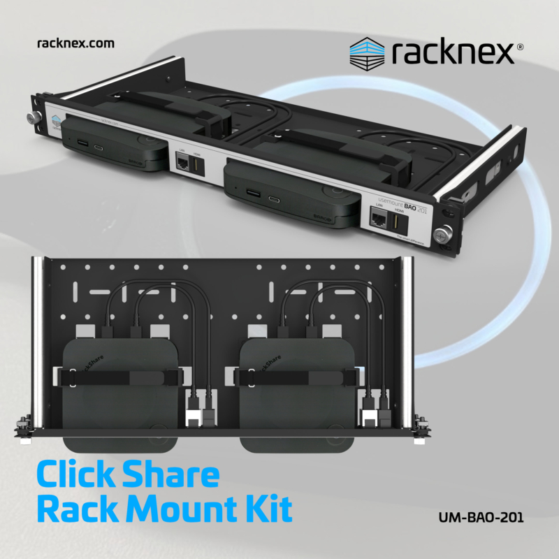Barco ClickShare Rack Mount Kit | racknex