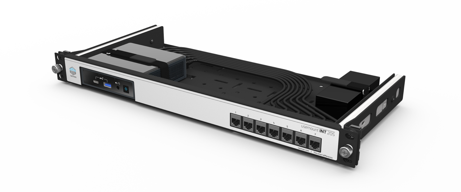 Intel NUC Slim and Tall Rackmount Kit | UM-INT-209 | racknex
