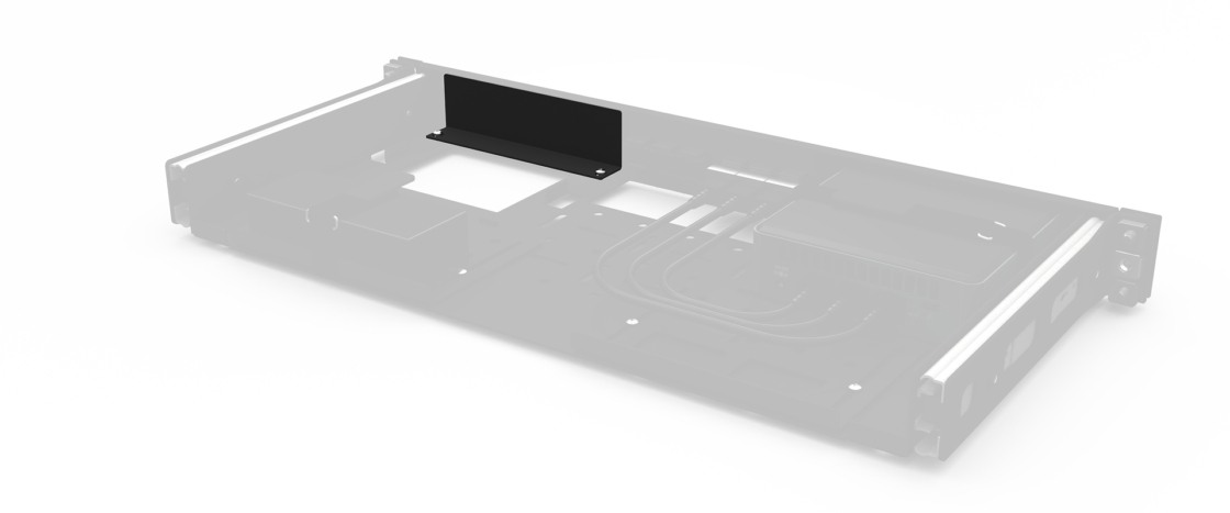 3x Intel NUC Rack Mount Kit | Slim | 19 inch | 1.00U
