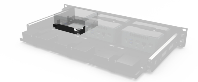 Intel NUC Slim Rackmount Kit | UM-INT-210 | racknex