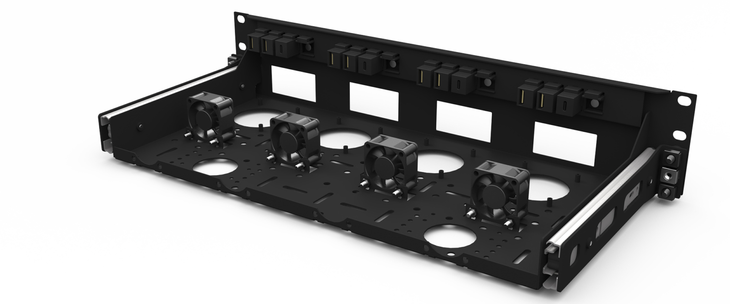 Raspberry Pi Rackmount Kit | 4x Slot | UM-SBC-212 | racknex
