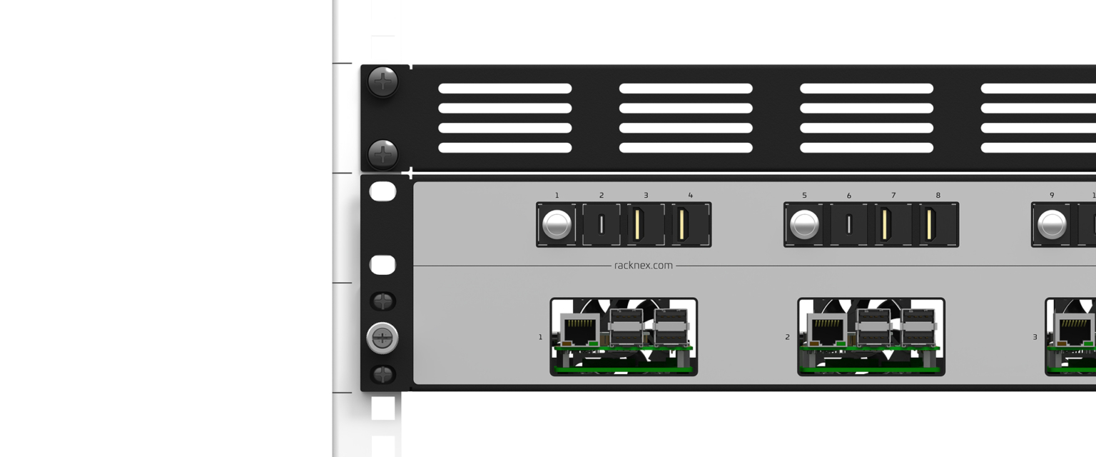 Raspberry Pi Rackmount Kit | 4x Slot | UM-SBC-212 | racknex