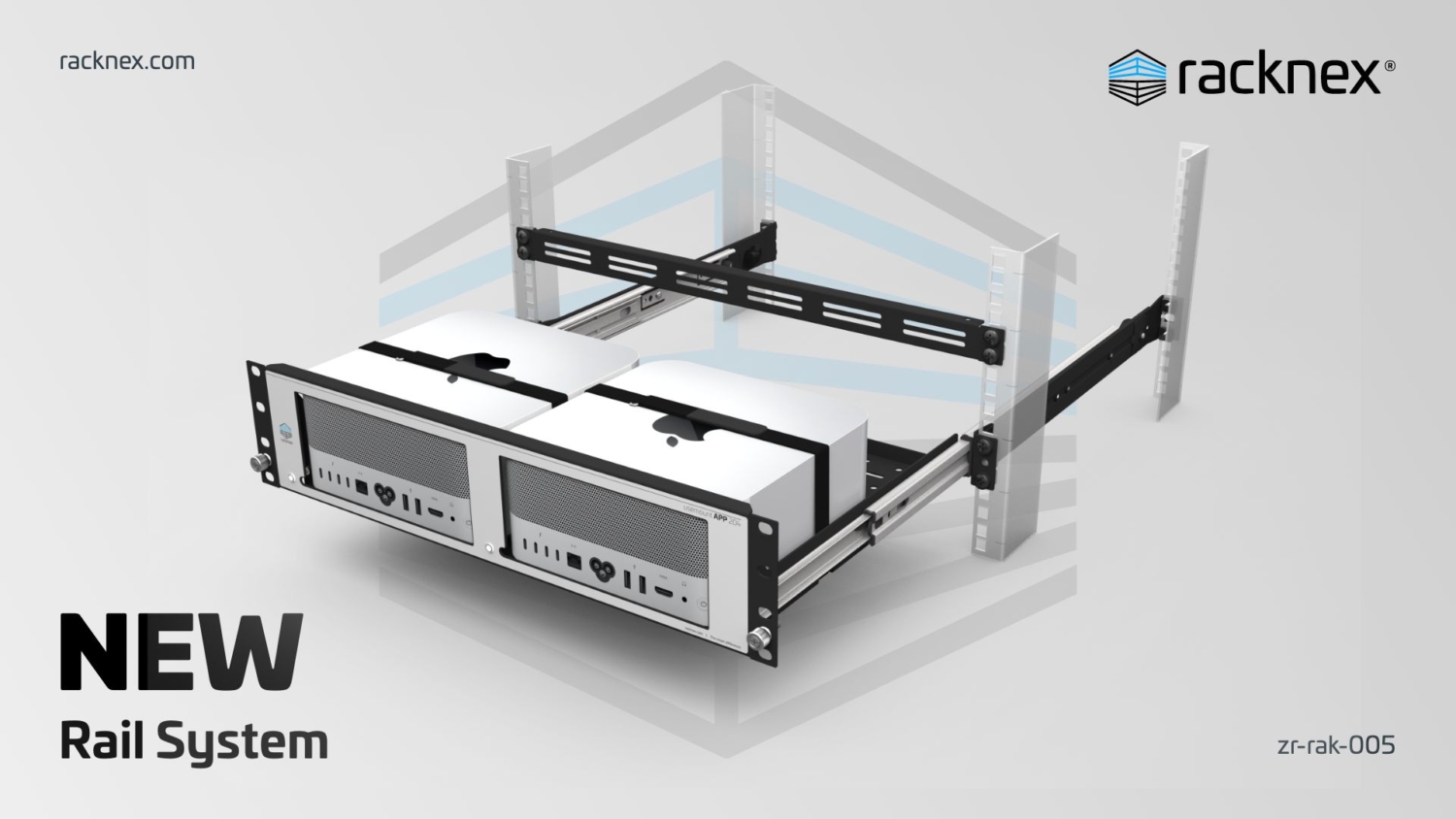racknex Rack Mount Kits - Rasperry Pi 5 Ready