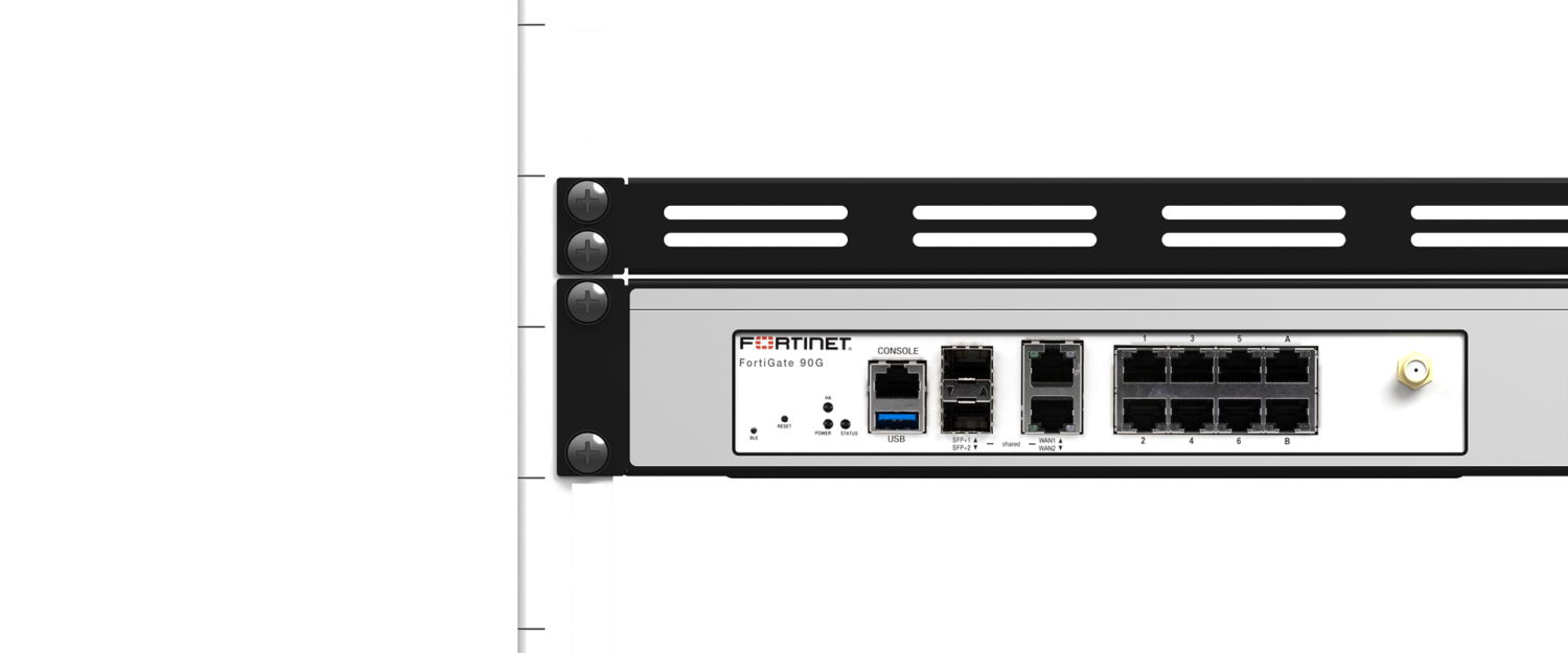Fortinet FortiGate 90G Rackmount Kit | NM-FOR-012 | racknex